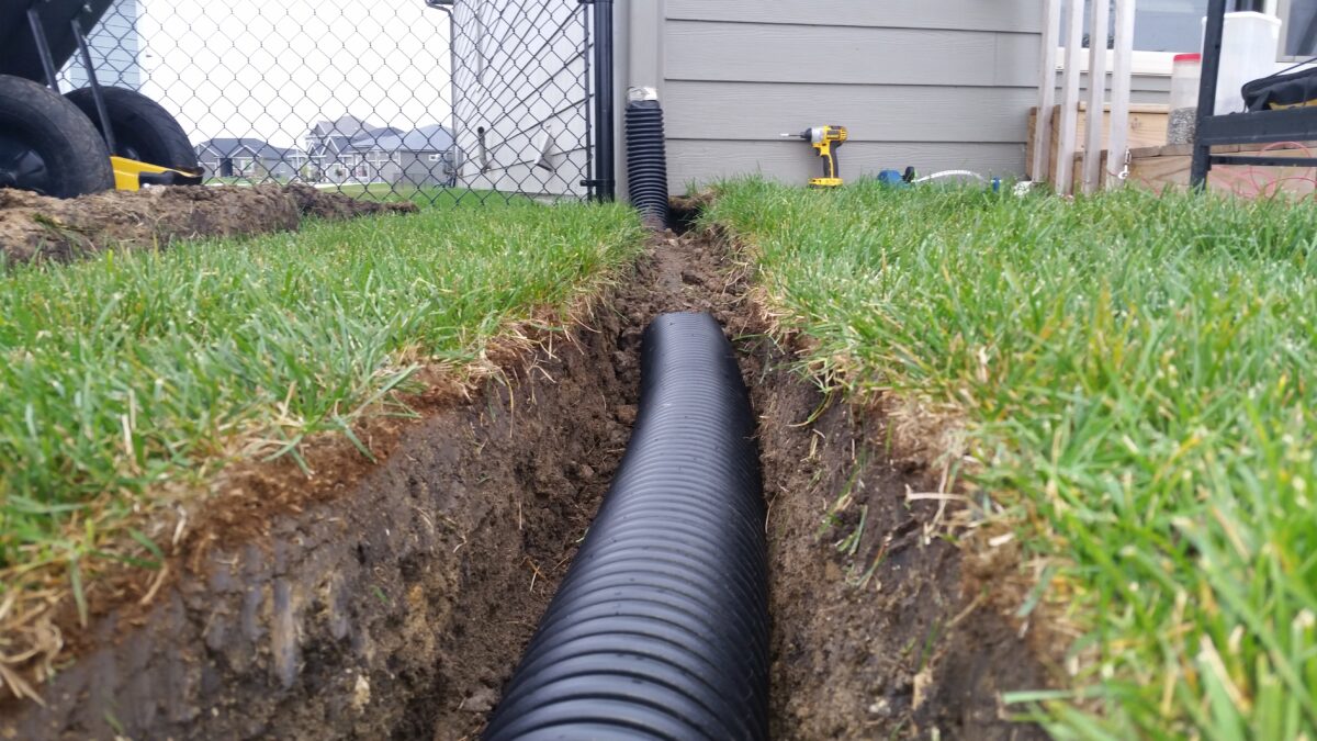 French Drains Are An Efficient Storm Water Management Solution - Excel ...